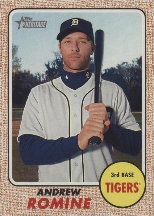2017 Topps Heritage - Andrew Romine #317 for sale online | eBay
