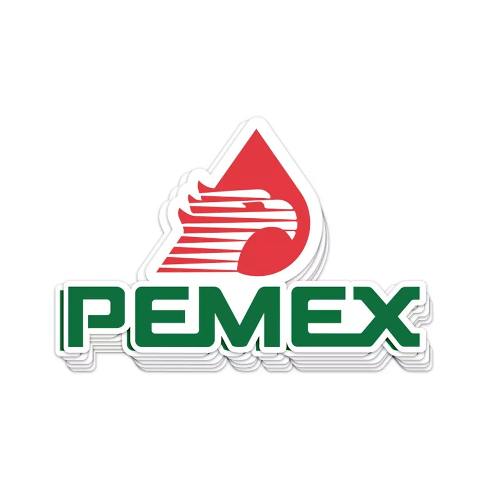 Pemex • Set of 2 Stickers • Full Color • Double UV Laminated | eBay
