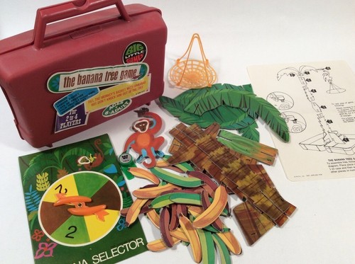 The Banana Tree Game 1969 Whitman Vintage Big Little Games Monkey Palm ...