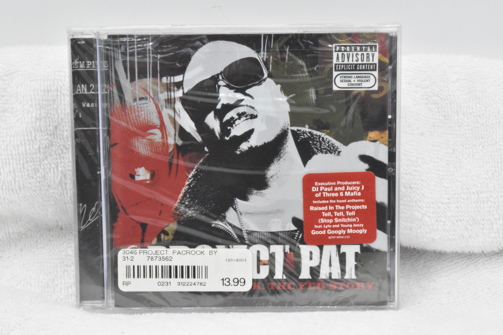 Crook by da Book: The Fed Story [PA] by Project Pat (CD, Dec-2006 ...