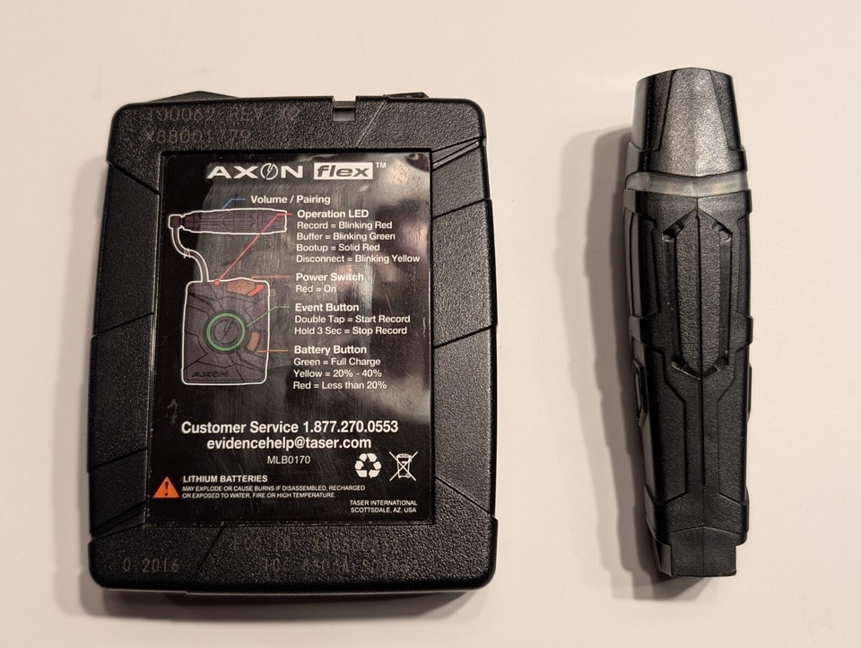 Axon Flex Body Camera and Controller | eBay