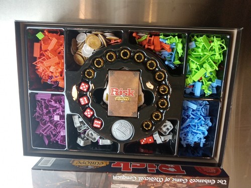 RISK EUROPE Strategy Board Game Medieval Conquest Hasbro | eBay