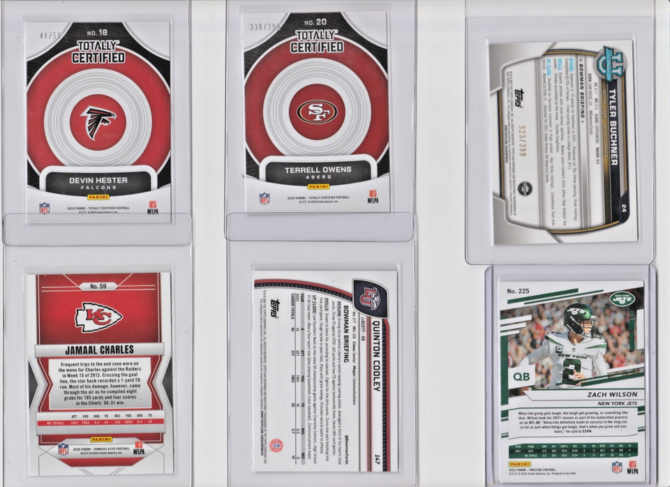 50 Card Lot Mixed Sport RC, #'d, Auto's, SP, Insets and Parallels | eBay