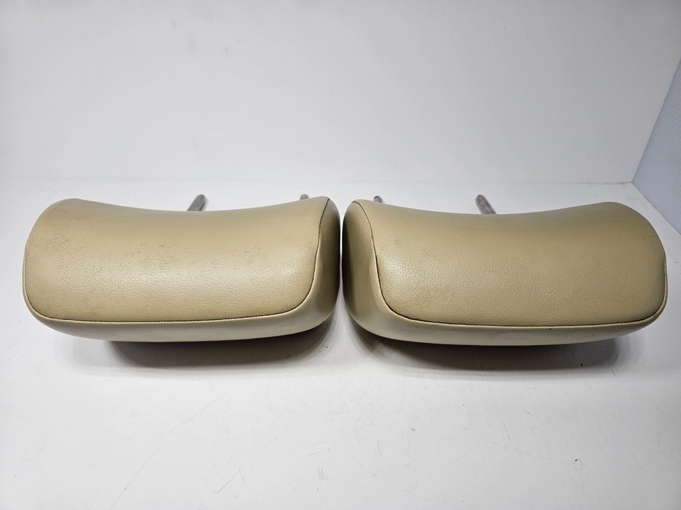 2006-2010 Volkswagen VW Beetle Front Headrest Pair Tan Passenger ...