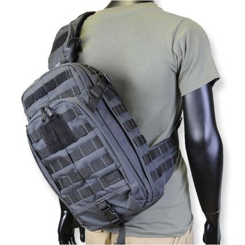 5.11 Tactical Sling Bag 56964 Backpack Rush Moab-10 Double Tap Black ...