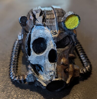 Fallout Style T-60 Helmet Skull Decoration - Post-Apocalyptic Mask with ...
