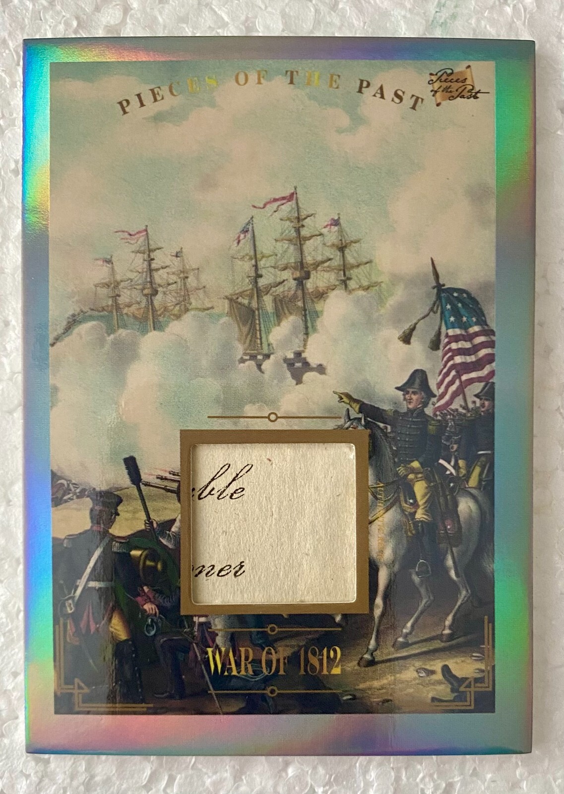 2023 Pieces of the Past Historical Premium War of 1812 Hand Written ...
