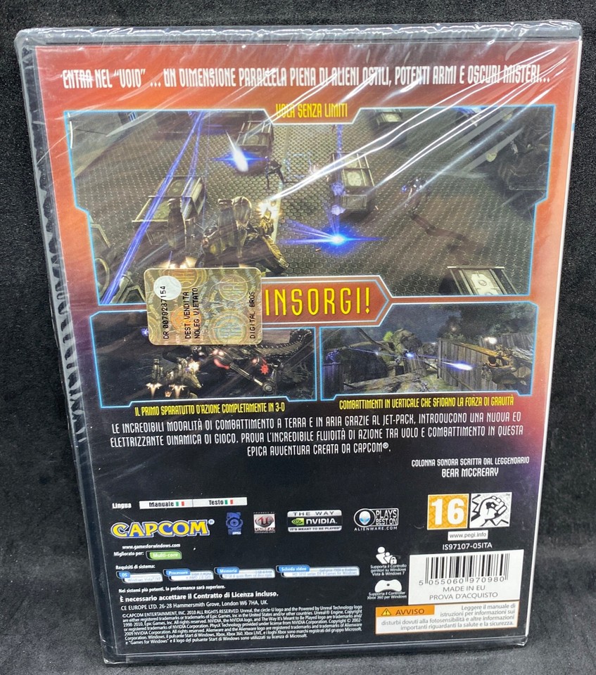 Dark Void Capcom - Game PC New Sealed PAL | eBay