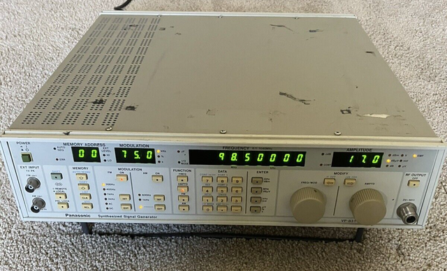 Panasonic VP-8311A Synthesized Signal Generator for sale online | eBay