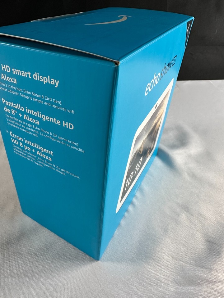 Amazon Echo Show 8 3rd Gen R85SD6 White Wireless Smart Speaker With ...