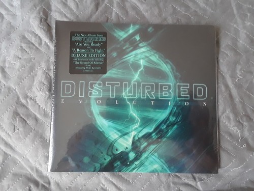 DISTURBED- EVOLUTION (CD) Deluxe Edition + 4 Bonus Tracks NEW & Sealed ...