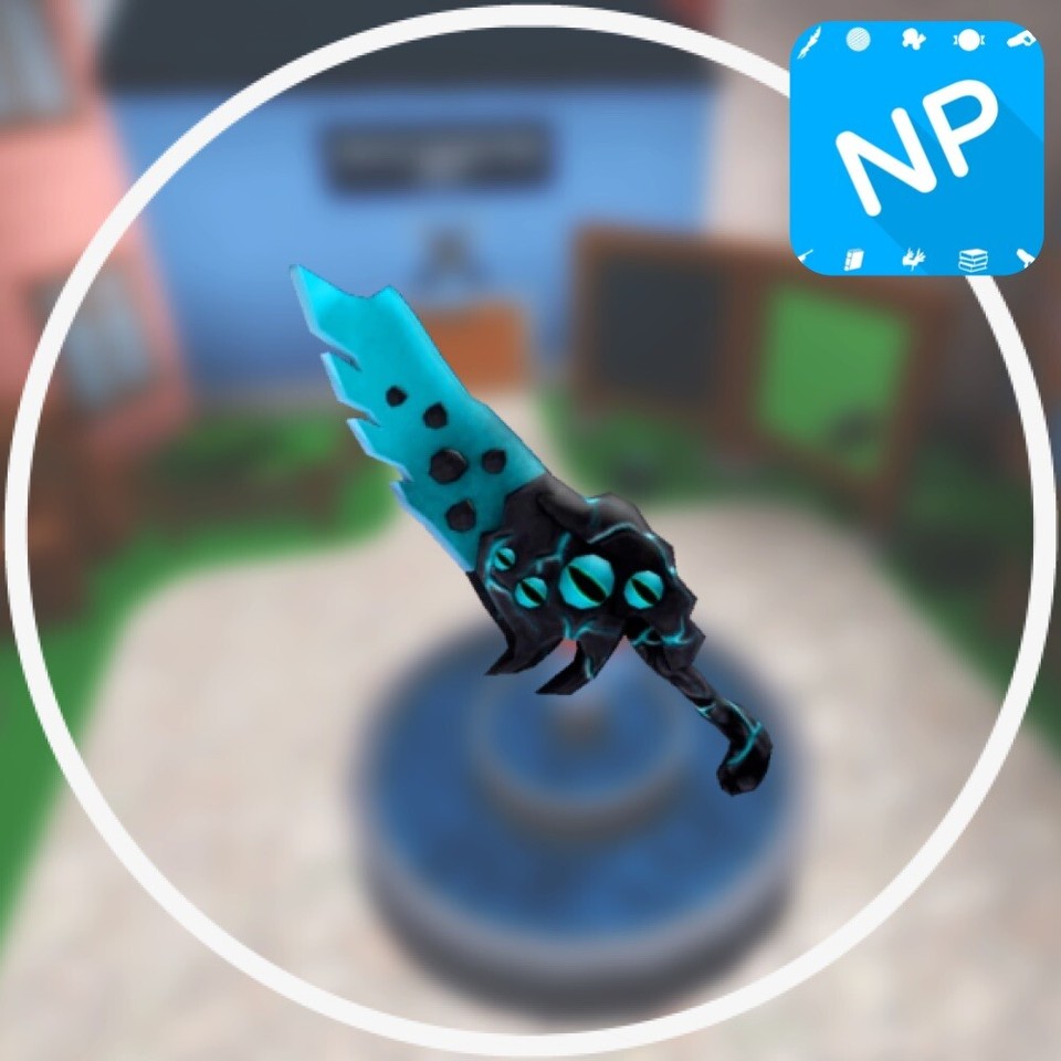 Roblox Murder Mystery 2 MM2 Blue Seer Godly Knifes and Guns | eBay
