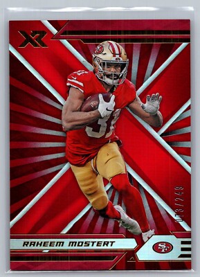 2021 Panini XR #90 Raheem Mostert /249 Red | eBay