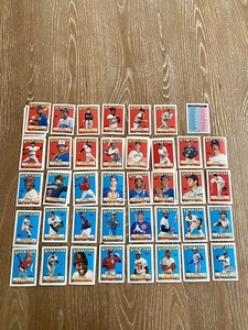 1988 Topps Super Star Sticker Back Cards Lot of 65 cards | eBay