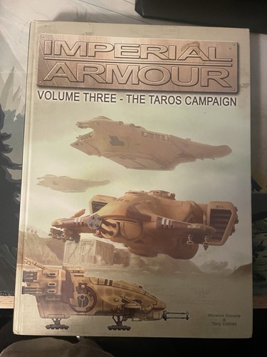 Forge World Imperial Armour Volume 3 The Taros Campaign | eBay