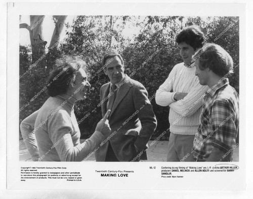 o26695 1982 orig photo director Arthur Hiller, Daniel Melnick, Allen ...