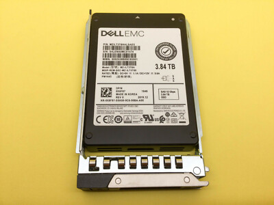 X8F87 DELL EMC 3.84TB SAS 12Gbps 2.5IN SSD 0X8F87 MZ-ILT3T8A w/ Gen ...