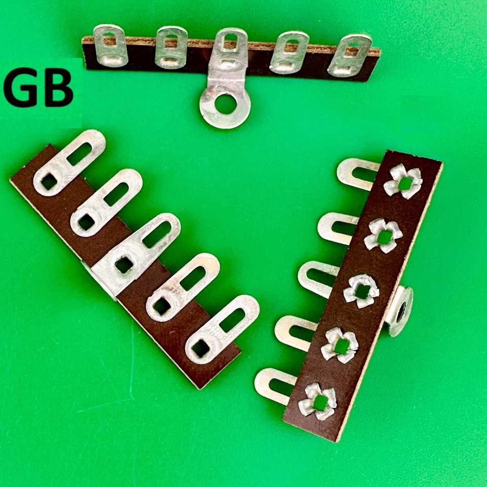 ( 3X) Solder Lug Terminal Tag Strips for Tube Amp, DIY ~ CHOOSE STYLE ...