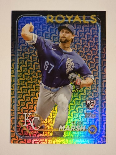 2024 Topps Series 1 ALEC MARSH Kansas City Royals RC Easter HOLIDAY ...