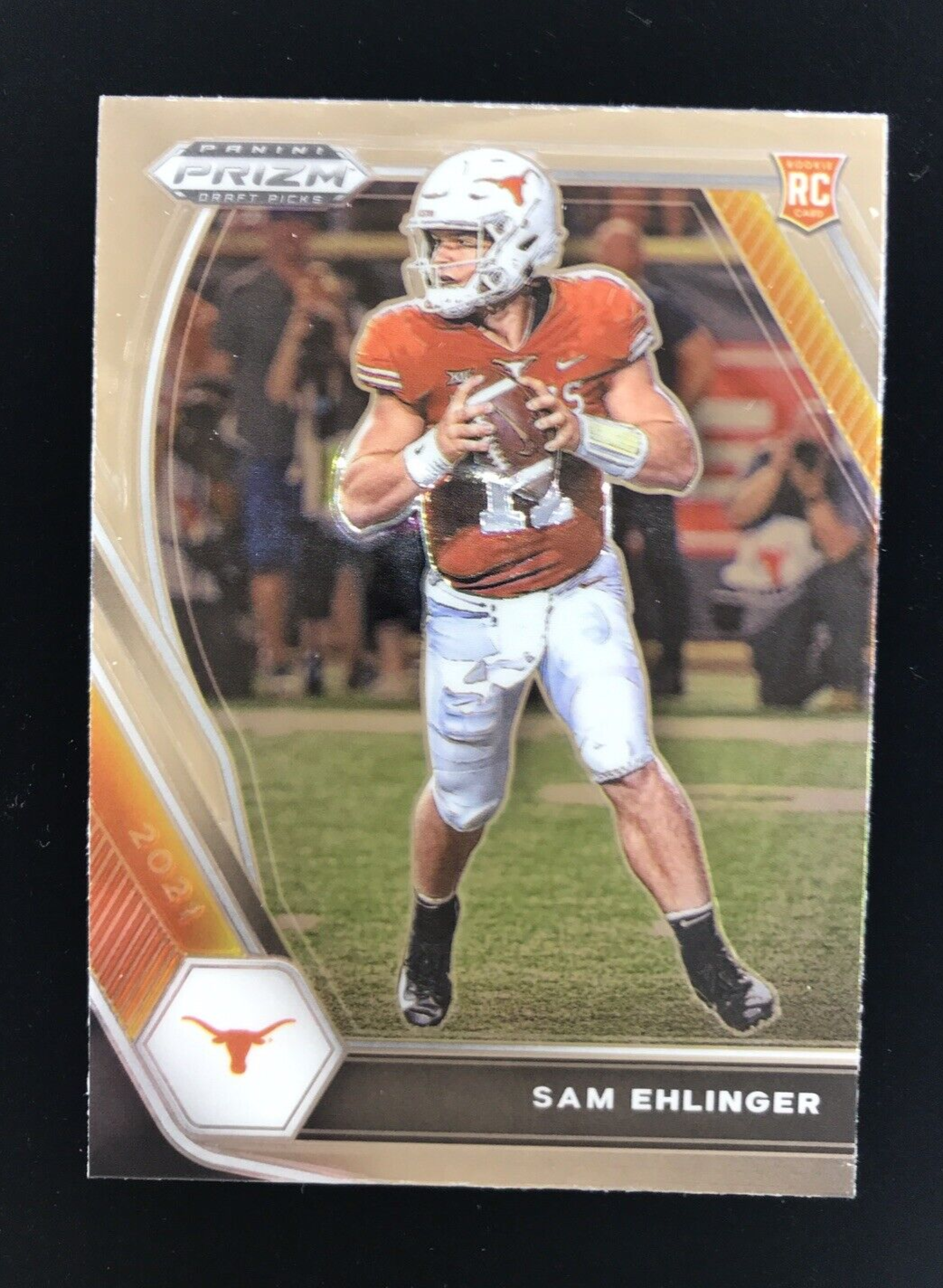 Sam Ehlinger Rookie 2021 Prizm Draft Picks #131 Texas Longhorns Colts ...