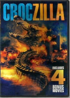 Croczilla (DVD) with 5 Bonus Films on 1 DVD WORLD SHIP AVAIL ...