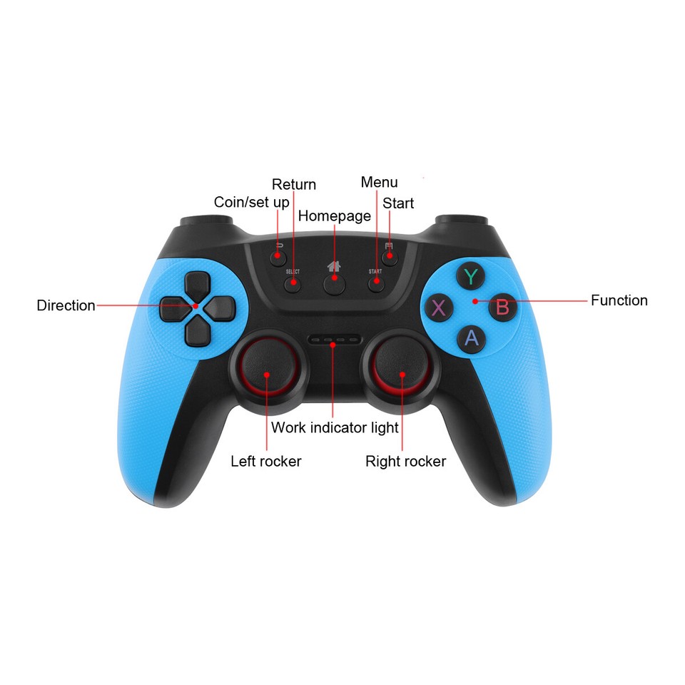 X2 PRO 41000+ Games 4K Game Stick 3D Retro Video Game Console Wireless ...