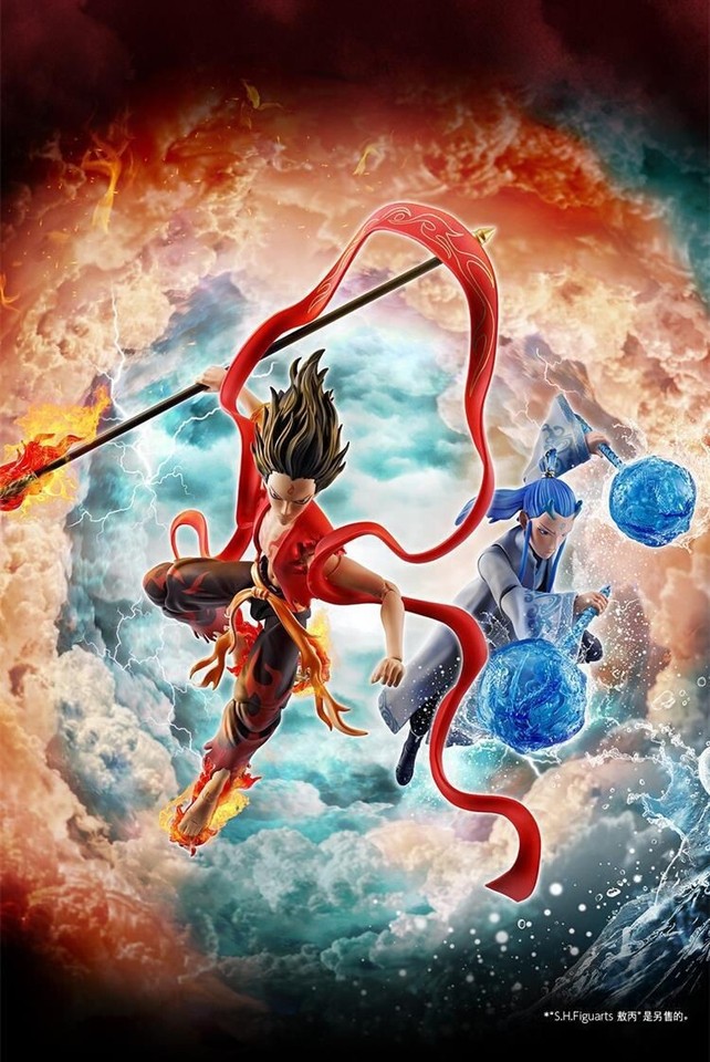 Original Bandai S.H.Figuarts Movie Nezha Action Figure Toy Gift New In ...