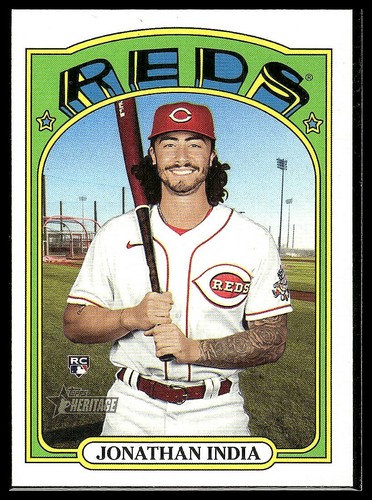 Jonathan India *ROOKIE CARD* (RC) 2021 Topps Heritage #541 | eBay
