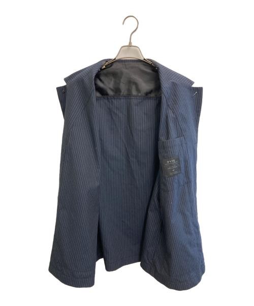 s'yte STRIPED ETHNIC WRAP SHIRT navy UI-J15-918 | eBay