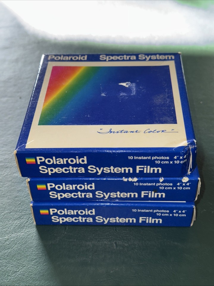 POLAROID Camera Spectra Instant Color Film 10 Photo FACTORY SEALED ...