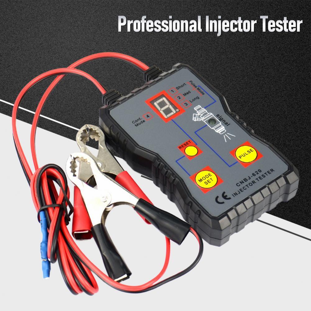 New 12V Car Fuel Injector Tester Auto Diagnostic Tool Test Repair Kit ...