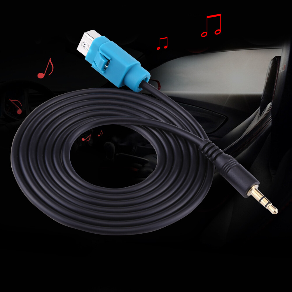 Car Audio AUX Input Cable Fullspeed To Mini Jack Adapter For CDA CDE ...