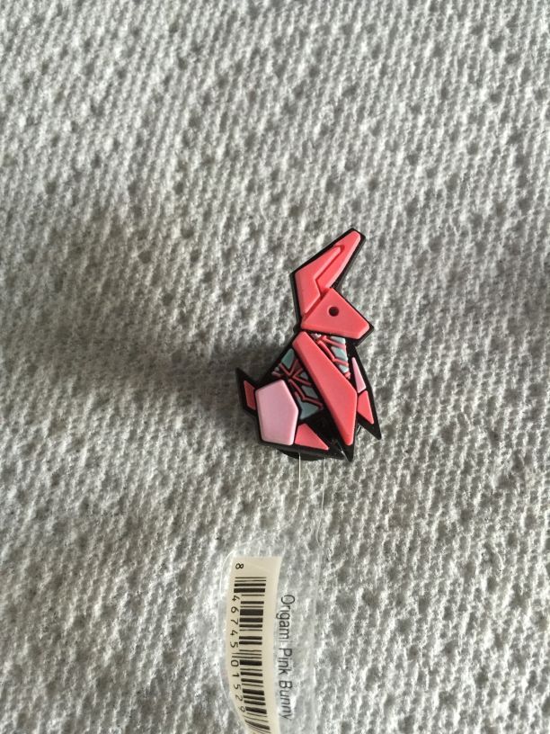 ORIGAMI JIBBITZ ORIGAMI SHOE CHARMS BEAR GIRAFFE JIBBITZ RABBIT RHINO ...