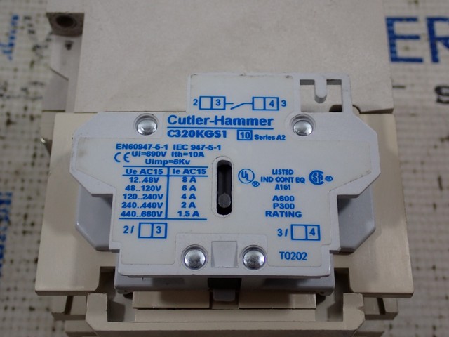 Cutler Hammer CE15KN3 Contactor 3 Pole 600vac Series B1 for sale online ...