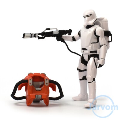 Star Wars 3.75" Force Awakens Armor Up First Order Flametrooper Loose ...