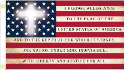 The Christian Flag Pledge Of Allegiance To Pledge To The Christian