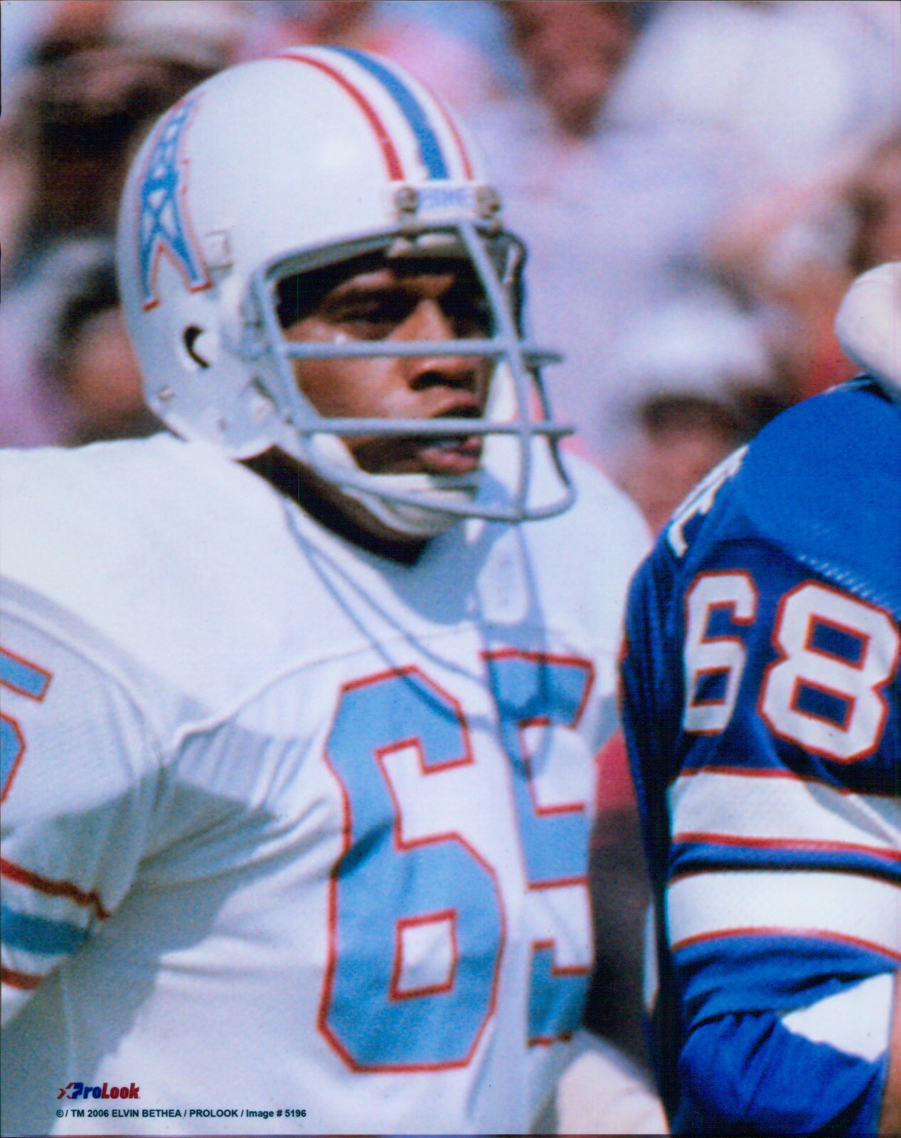 Elvin Bethea Houston Oilers NFL Football Unsigned Glossy 8x10 Photo A ...