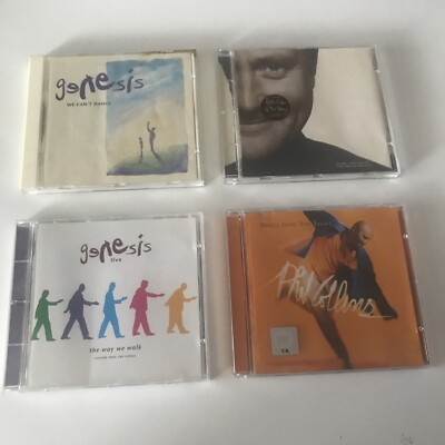 4 x Genesis & Phil Collins CD Lot Bundle Collection | eBay UK