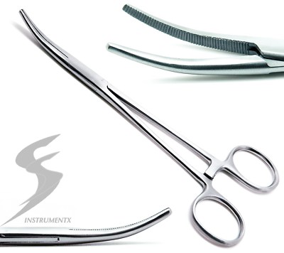 51/2 CURVED FORCEPS GAME SEA COARSE FISHING S-STEEL DISGORGER UNHOOKING ...