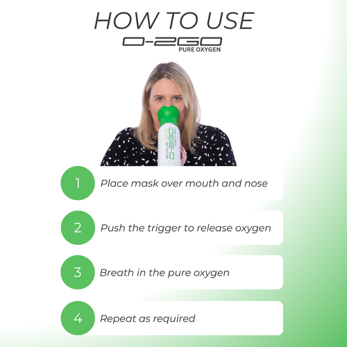 O2GO Oxygen with Eucalyptus 10 Litre Pure Breathing Oxygen Can/Bottle ...