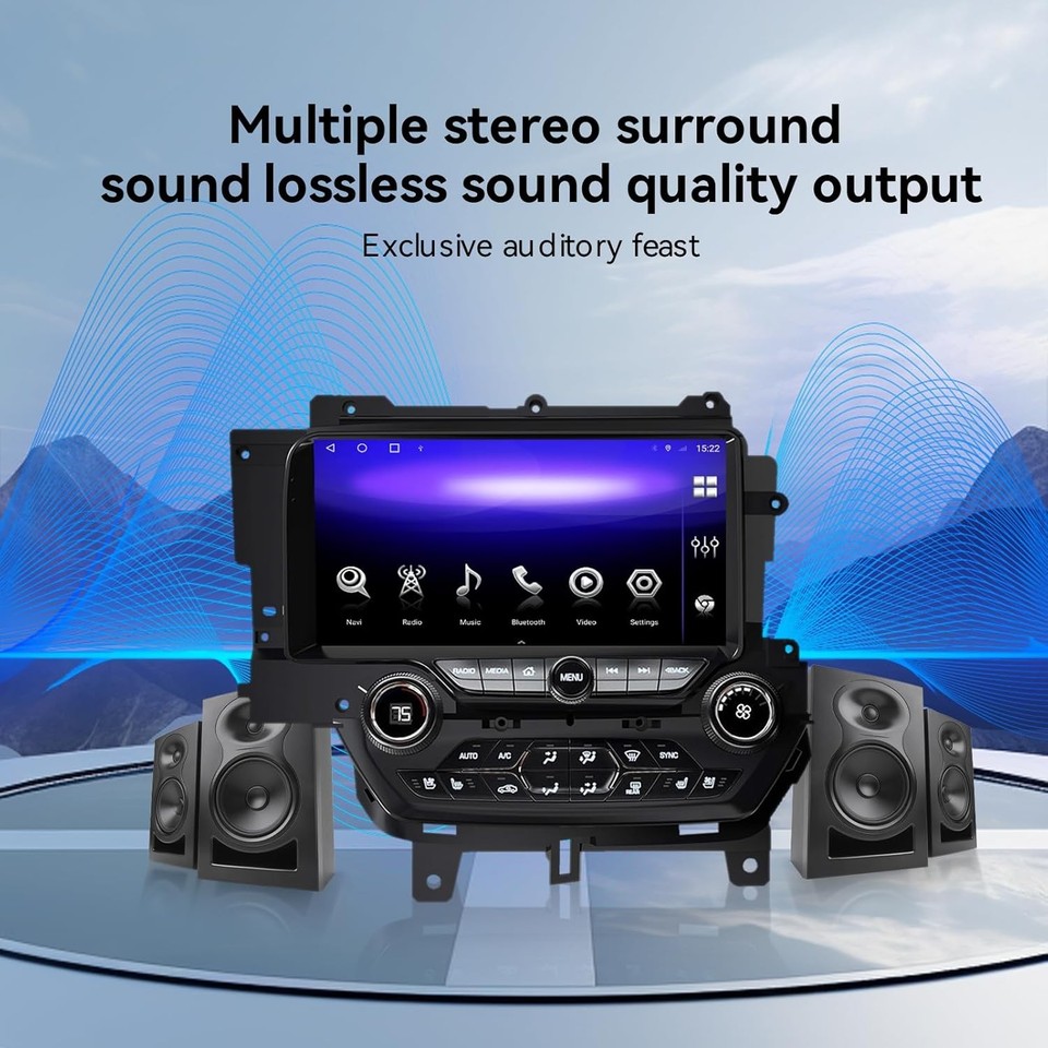 9.3" Android Car Stereo Radio Carplay GPS Navi For Chevrolet Corvette ...