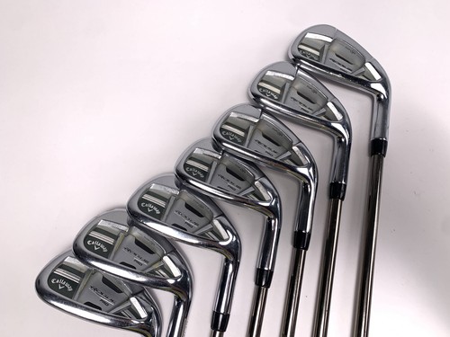 Callaway Rogue Pro Iron Set 5-PW+AW Recoil ES 460 F3 Regular Graphite ...