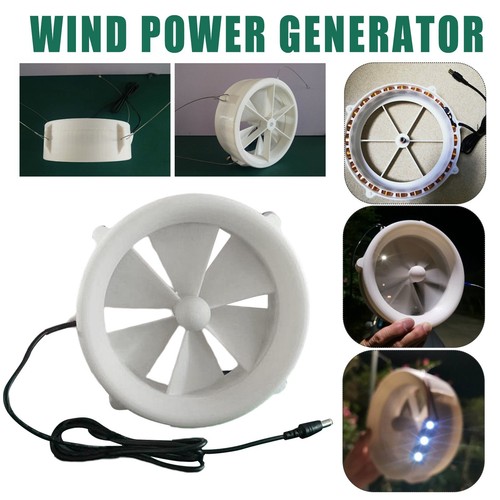25W Wind Generator 12V Wind Turbine Permanent Magnet Set Outdoor Ride ...