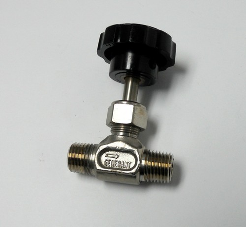 GENERANT FNV-18-N Stainless Steel NEEDLE VALVE ¼ MALE NPT , 3000 PSIG ...