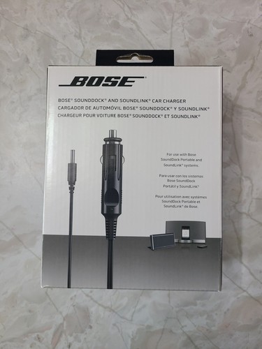 BOSE Sounddock & Soundlink Portable Car Charger 343026-0020 Open Box ...