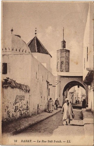 CPA MOROCCO RABAT La Rue SIDI Fatah (31462) | eBay