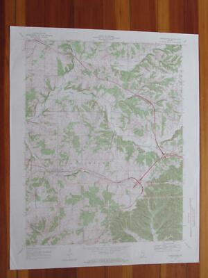 Georgetown Indiana 1969 Original Vintage USGS Topo Map | eBay
