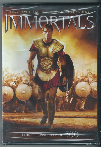 🔥 Immortals (DVD, 2011, Henry Cavill, Freida Pinto, Mickey Rourke) New ...