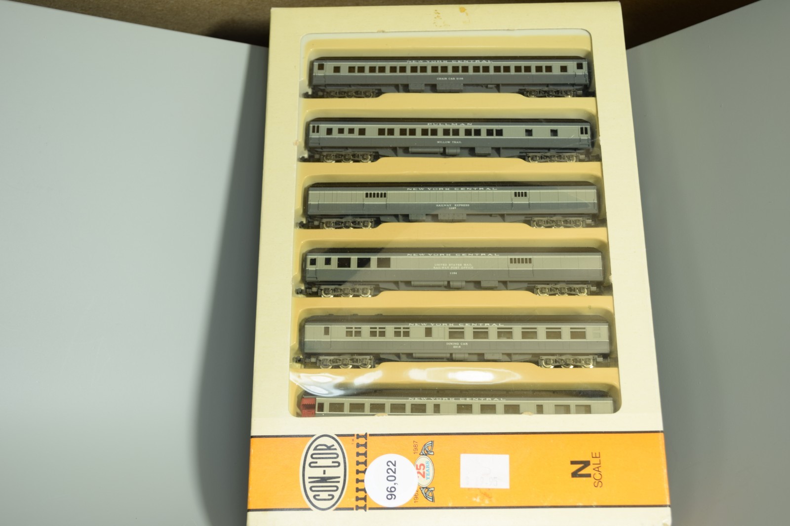 96022 N Scale CON COR PASSENGER SET NYC NEW YORK CENTERAL | eBay