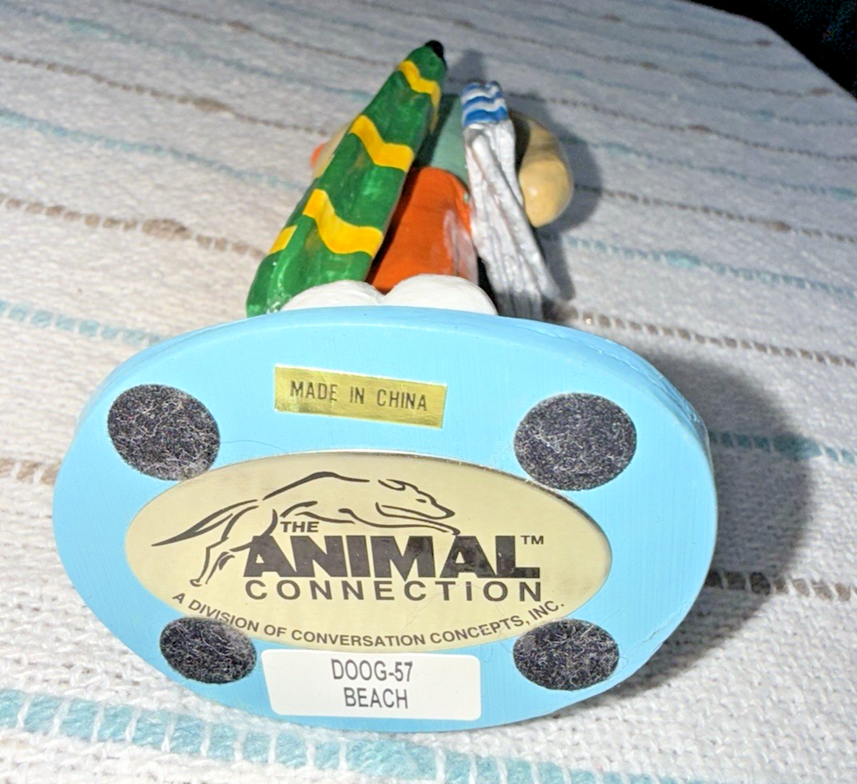 DOOGIE BEACH Base Only - The Animal Connection - DOOG-57 - EUC | eBay